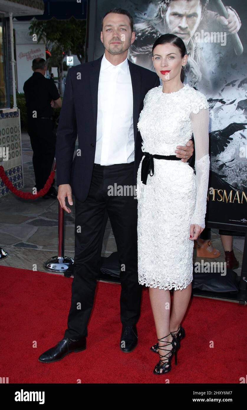 Rupert Sanders and Liberty Ross attends the "Snow White and the ...