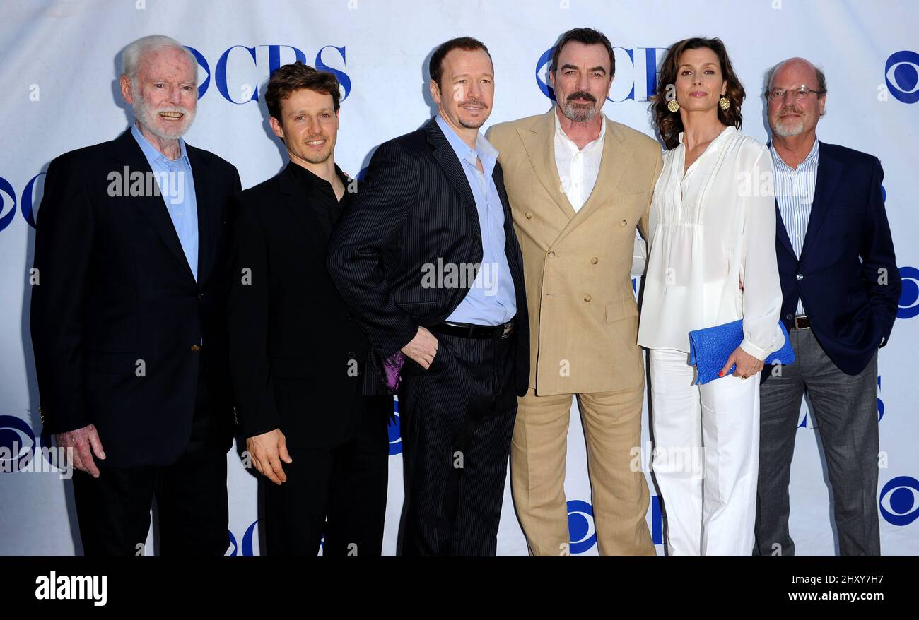 Donnie Wahlberg, Tom Selleck, Bridget Moynahan and Will Estes attending ...