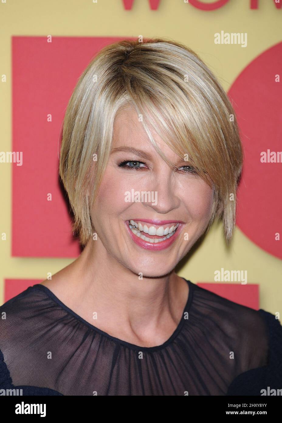 Jenna Elfman attends the 2012 Women In Film Crystal + Lucy Awards held ...