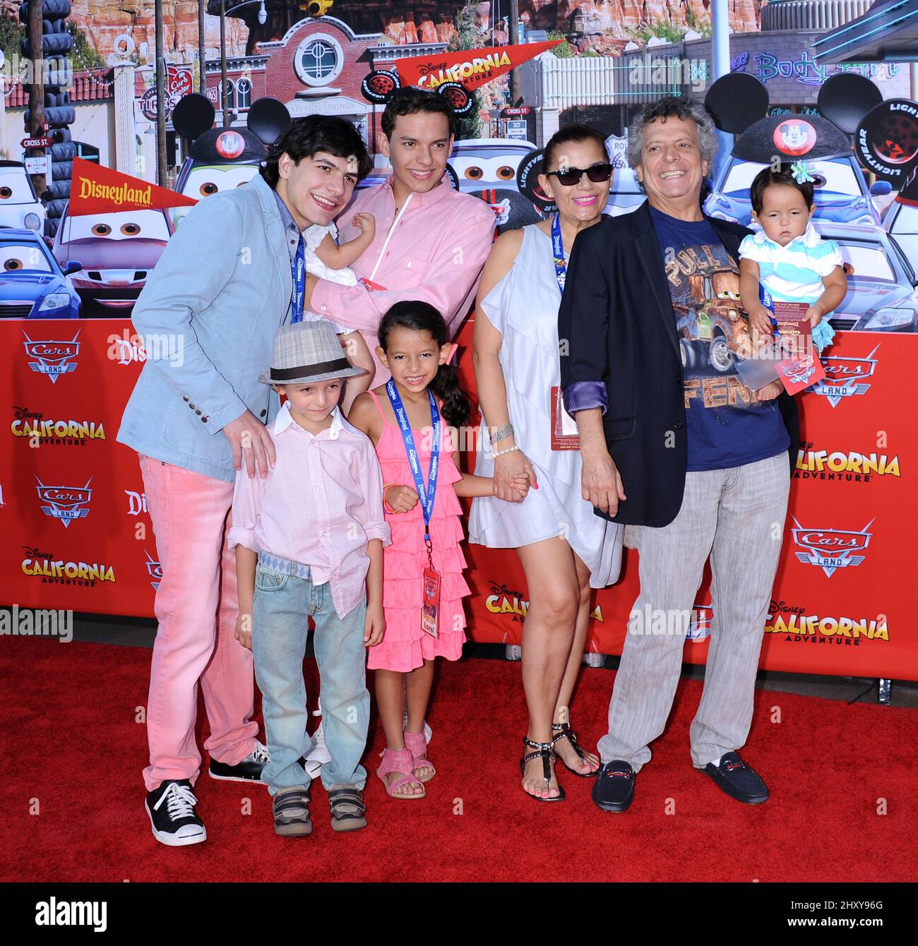 Cesar Bono attends the 'Cars Land' opening at Disney California ...