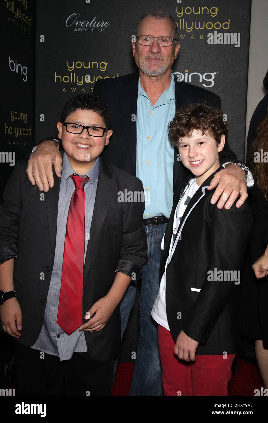 Ed O'Neil, Nolan Gould & Rico Rodriguez arrives for the 14th Annual ...