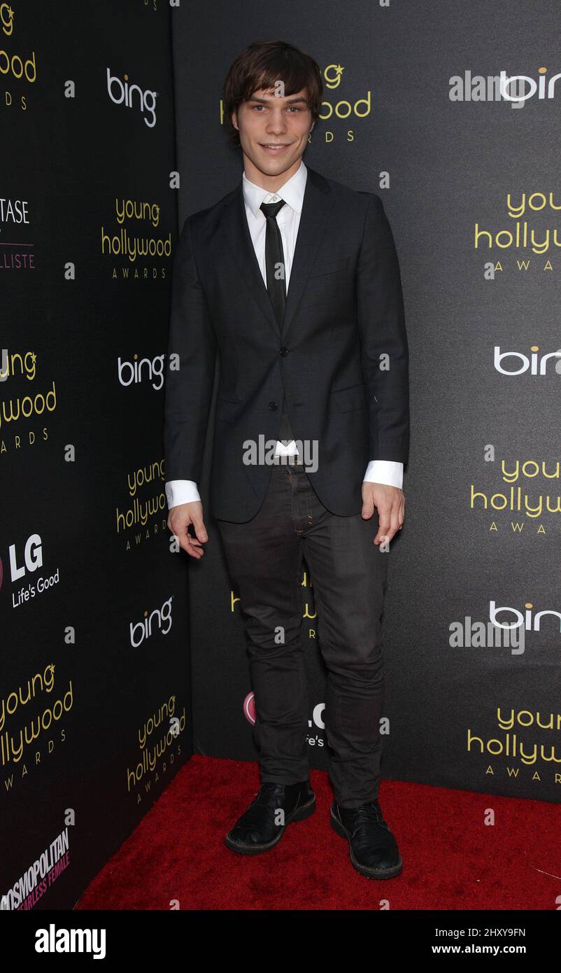 Nick Krause arrives for the 14th Annual Young Hollywood Awards at the ...