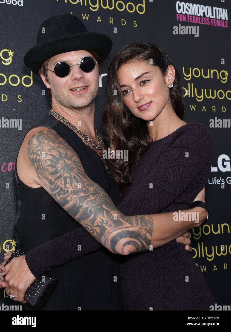 Caroline D'Amore & Bobby Alt arrives for the 14th Annual Young ...