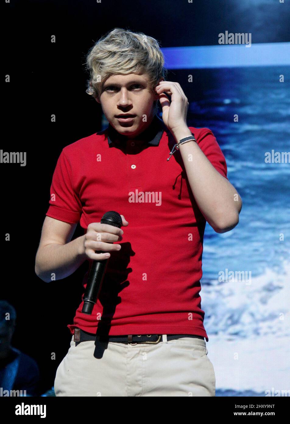 Niall Horan of One Direction performing live in concert at the Gibson ...