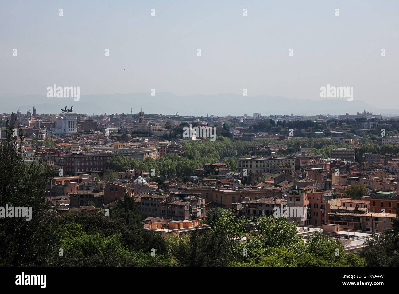 Cityscape of buildings in Rome Stock Photo - Alamy