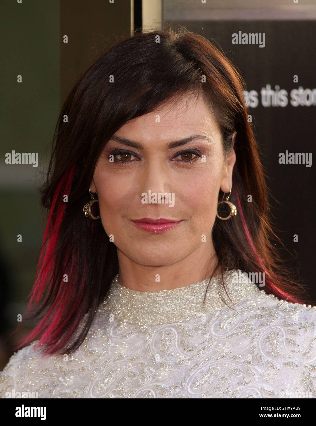 Michelle Forbes attending HBO's Premiere of "The Newsroom" held in Los ...