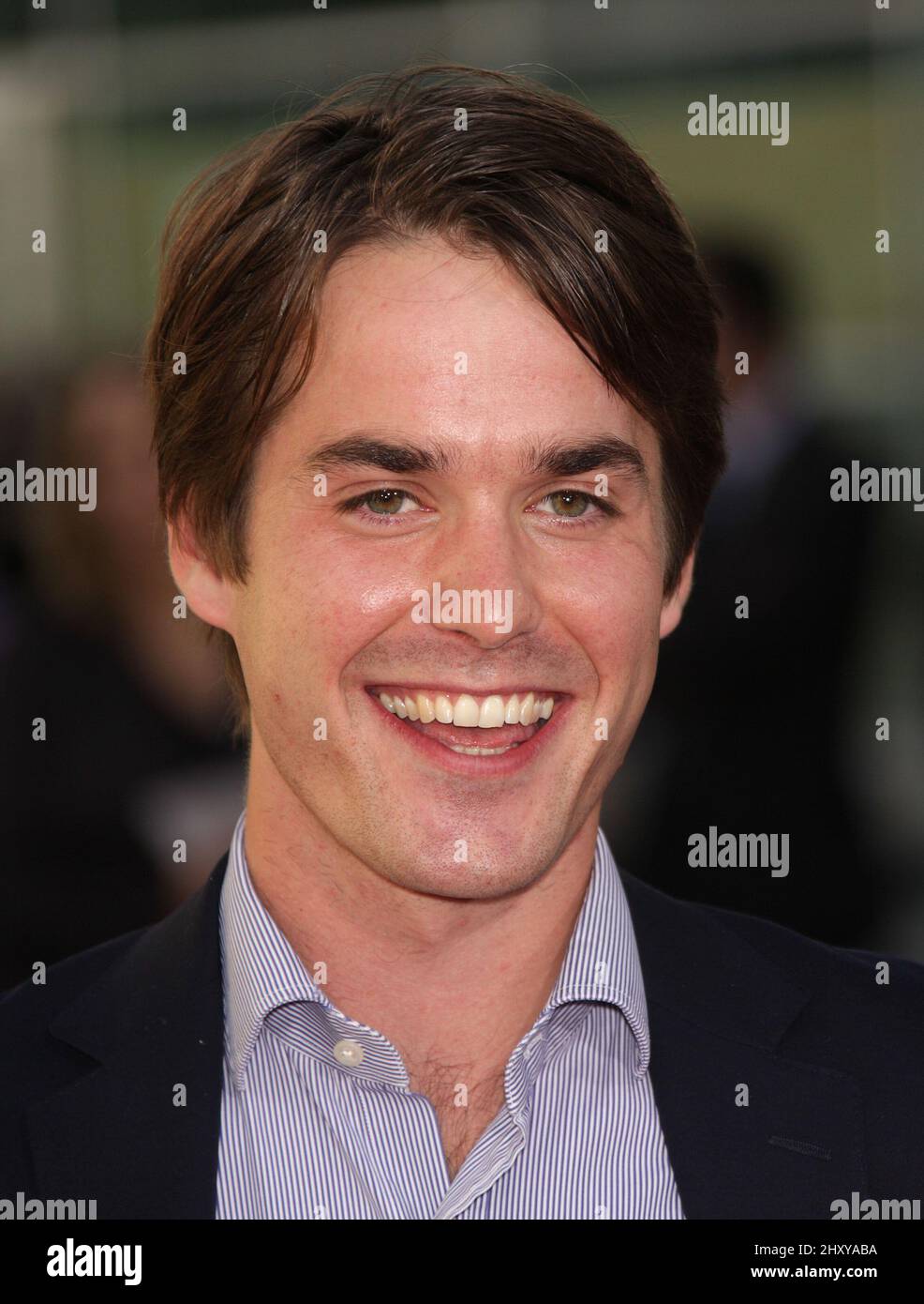 Thomas Matthews attending HBO's Premiere of "The Newsroom" held in Los Angeles, USA Stock Photo ...