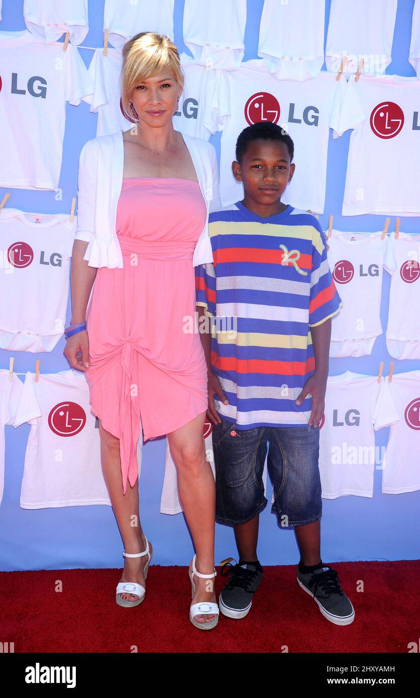 June 23, 2012 Beverly Hills, Ca. Sarah Brown and Tavon Brown LG ...
