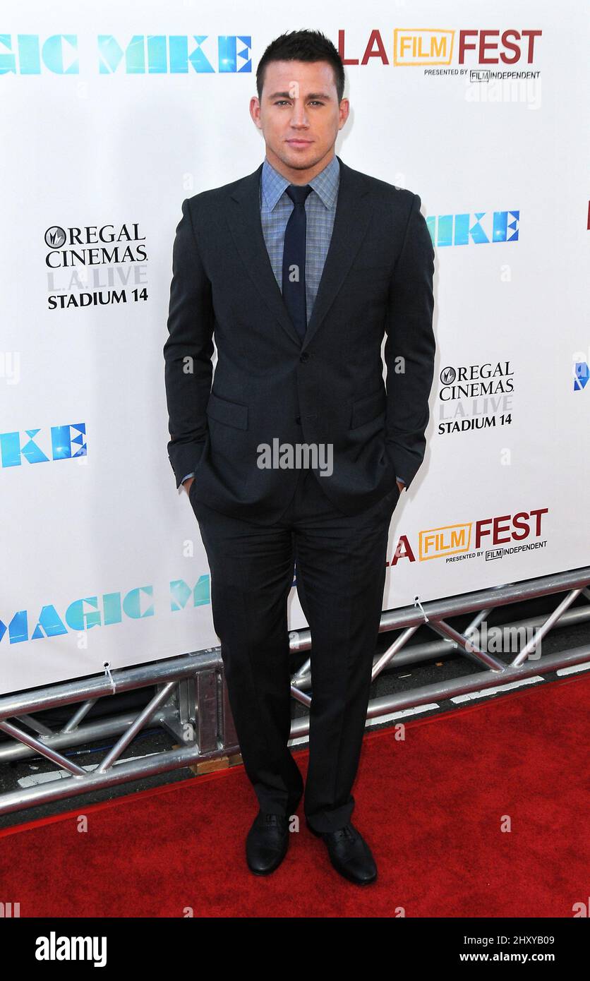 Channing Tatum 'Magic Mike' World Premiere held at the Regal Cinemas in ...