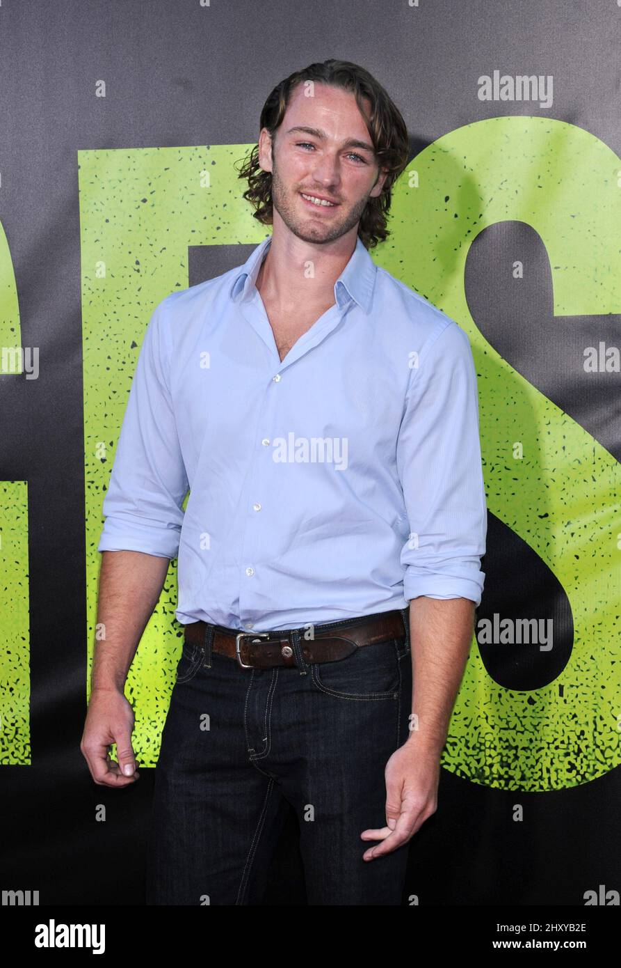 Jake McLaughlin attends "Savages" world premiere held at the Mann ...