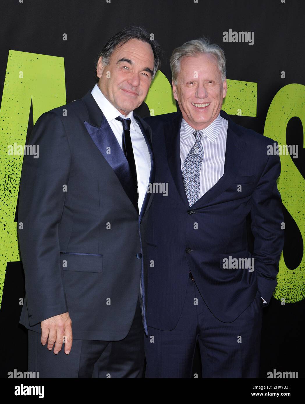 Oliver Stones and James Wood attends "Savages" world premiere held at ...