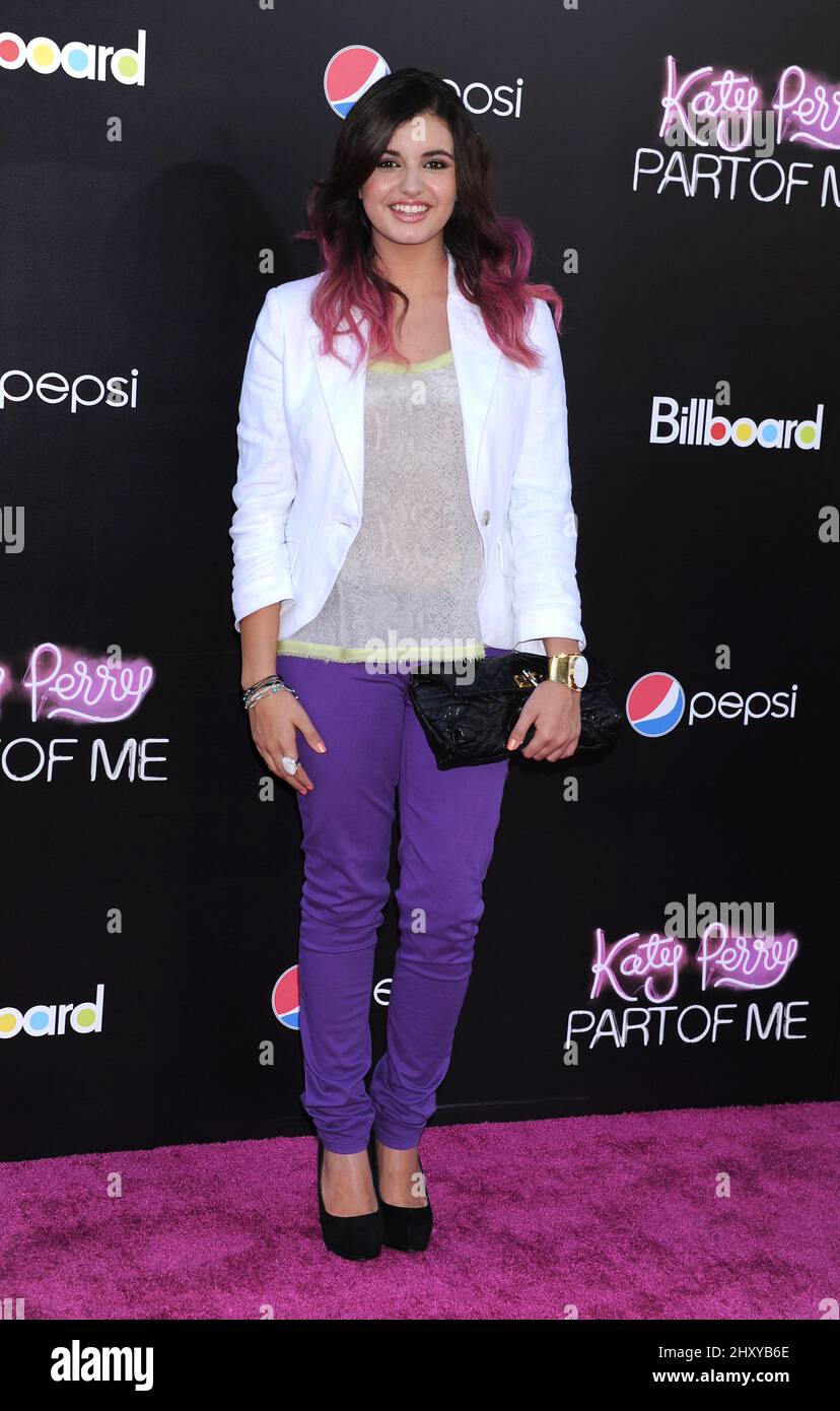 Rebecca Black attends "Katy Perry: Part of Me" Los Angeles premiere ...
