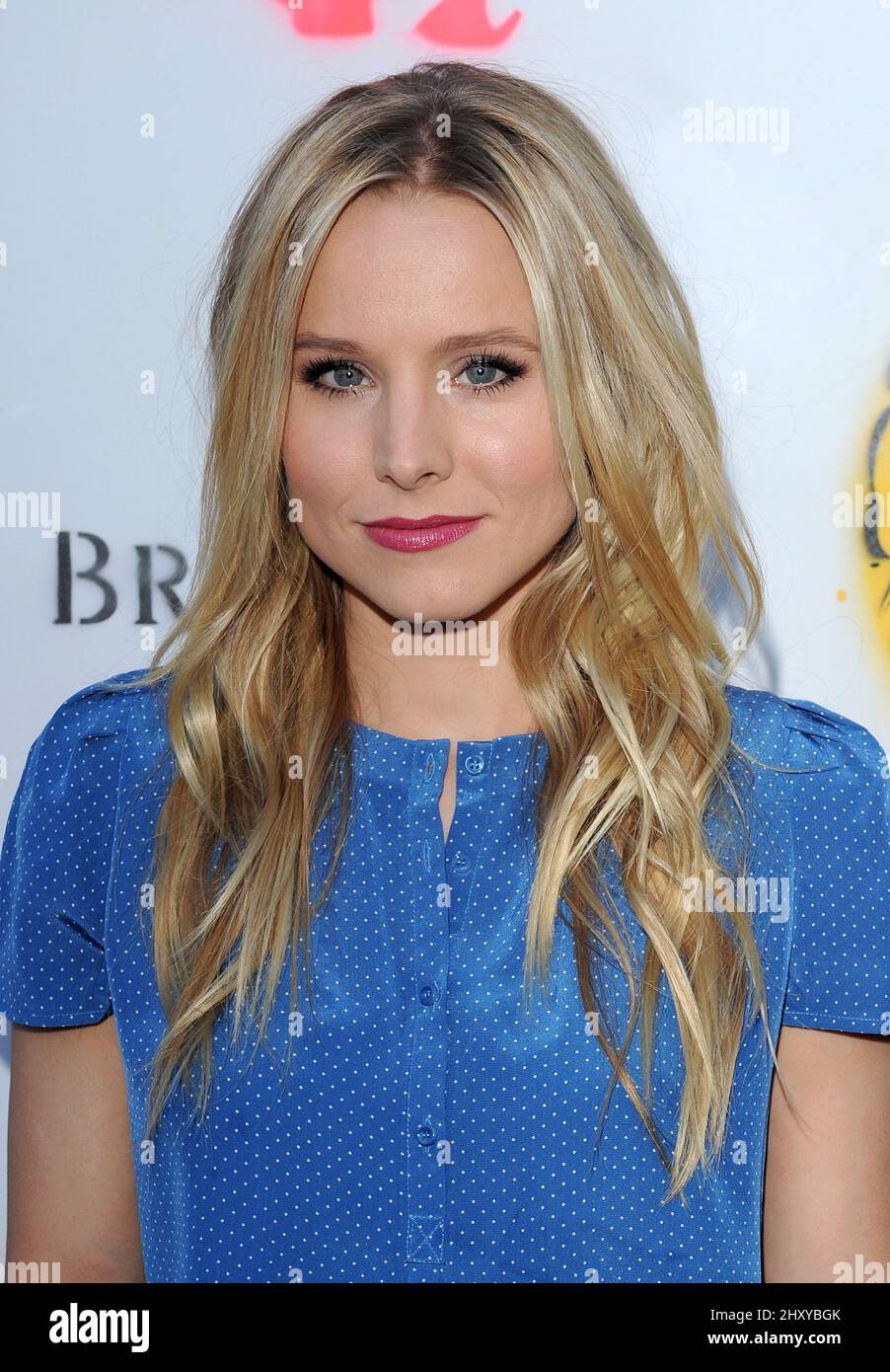 Kristen Bell attending the "Hit and Run" Screening held at the Downtown ...