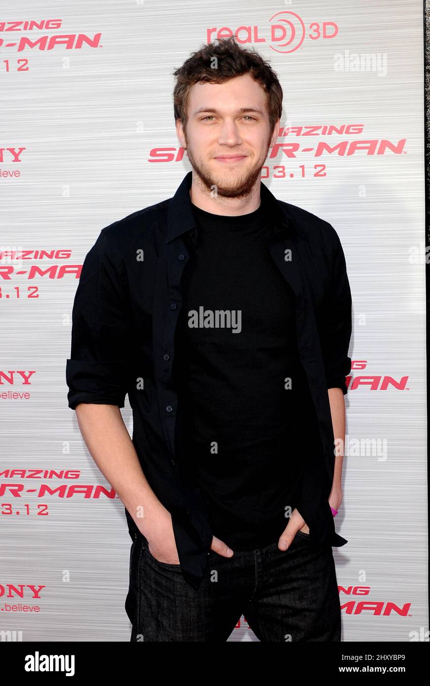 Phillip Phillips attends the world premiere of 'The Amazing Spider-Man ...