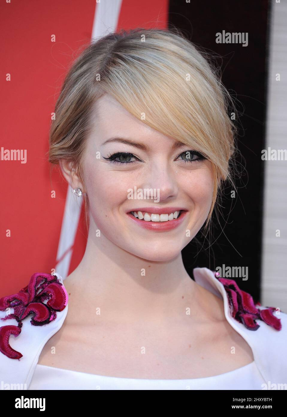 Emma Stone "The Amazing Spider-Man" Los Angeles premiere held at the Regency Village Theatre ...