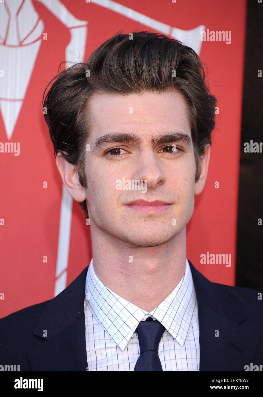 Andrew Garfield "The Amazing Spider-Man" Los Angeles premiere held at ...