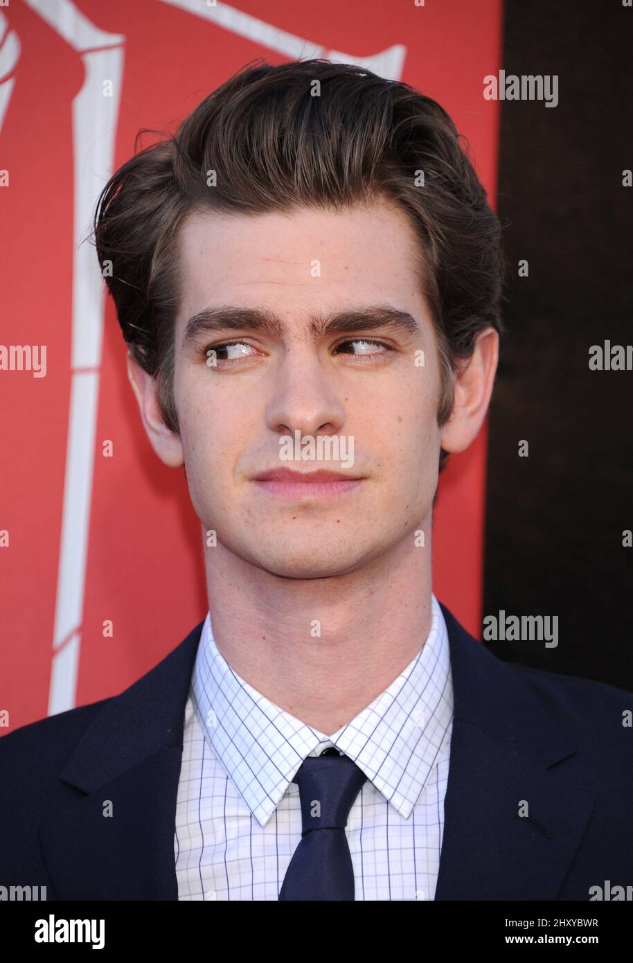 Andrew Garfield "The Amazing Spider-Man" Los Angeles premiere held at ...
