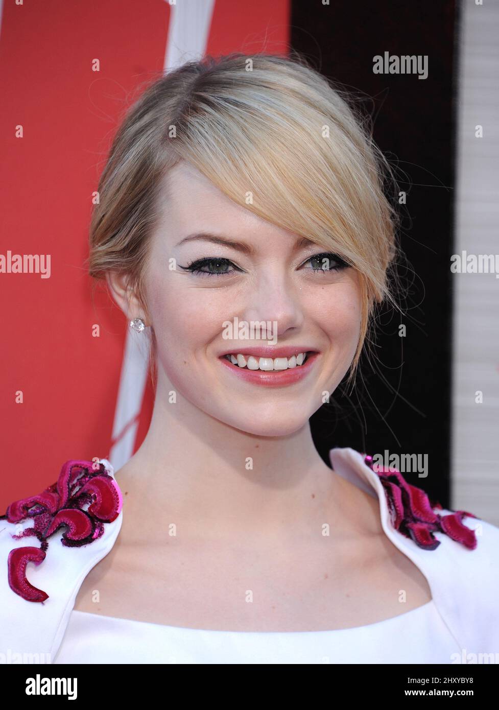 Emma Stone "The Amazing Spider-Man" Los Angeles premiere held at the Regency Village Theatre ...