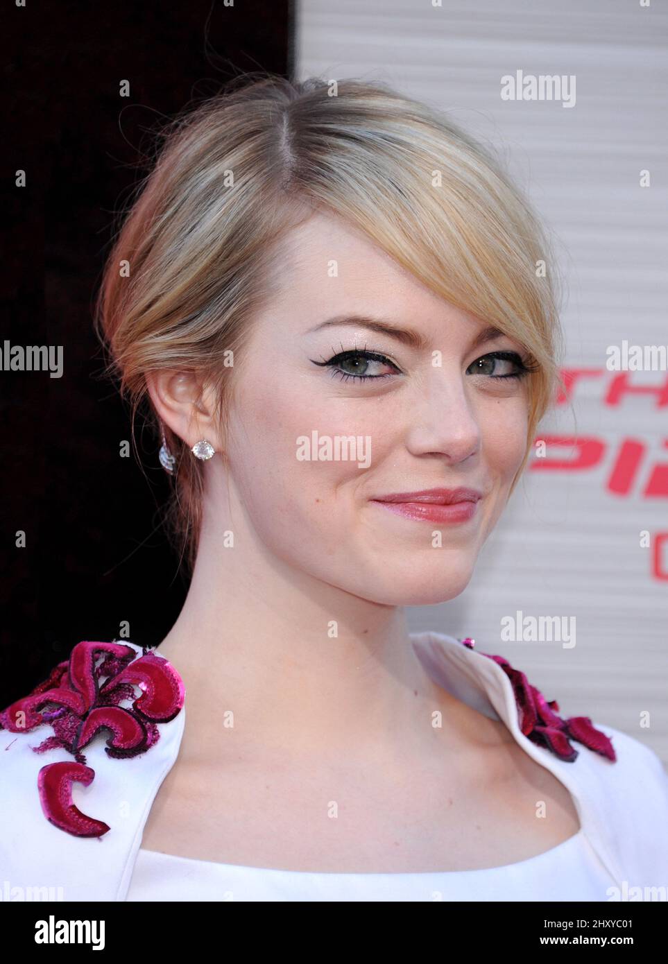 Emma Stone "The Amazing Spider-Man" Los Angeles premiere held at the Regency Village Theatre ...