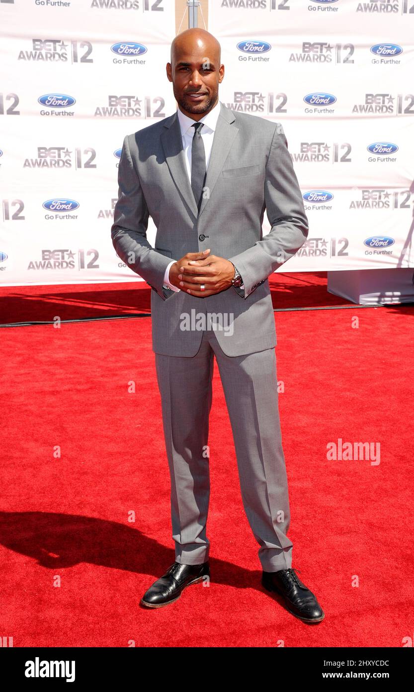 Boris Kodjoe arriving at the 2012 BET Awards on July 1, 2012 in Los ...