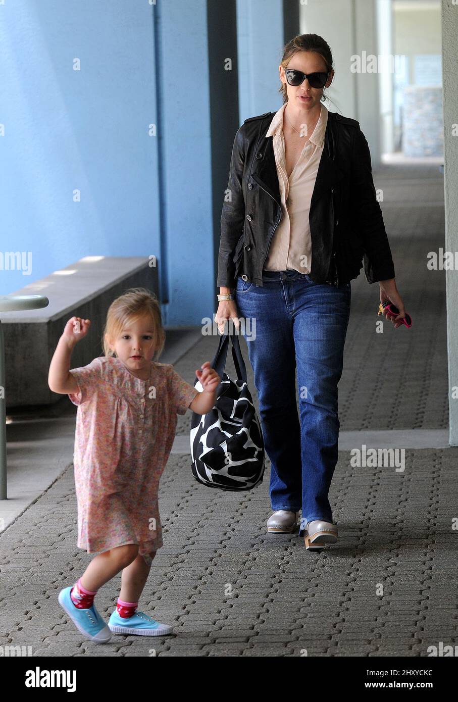 Jennifer Garner and daughter Seraphina are seen out and about in Los ...