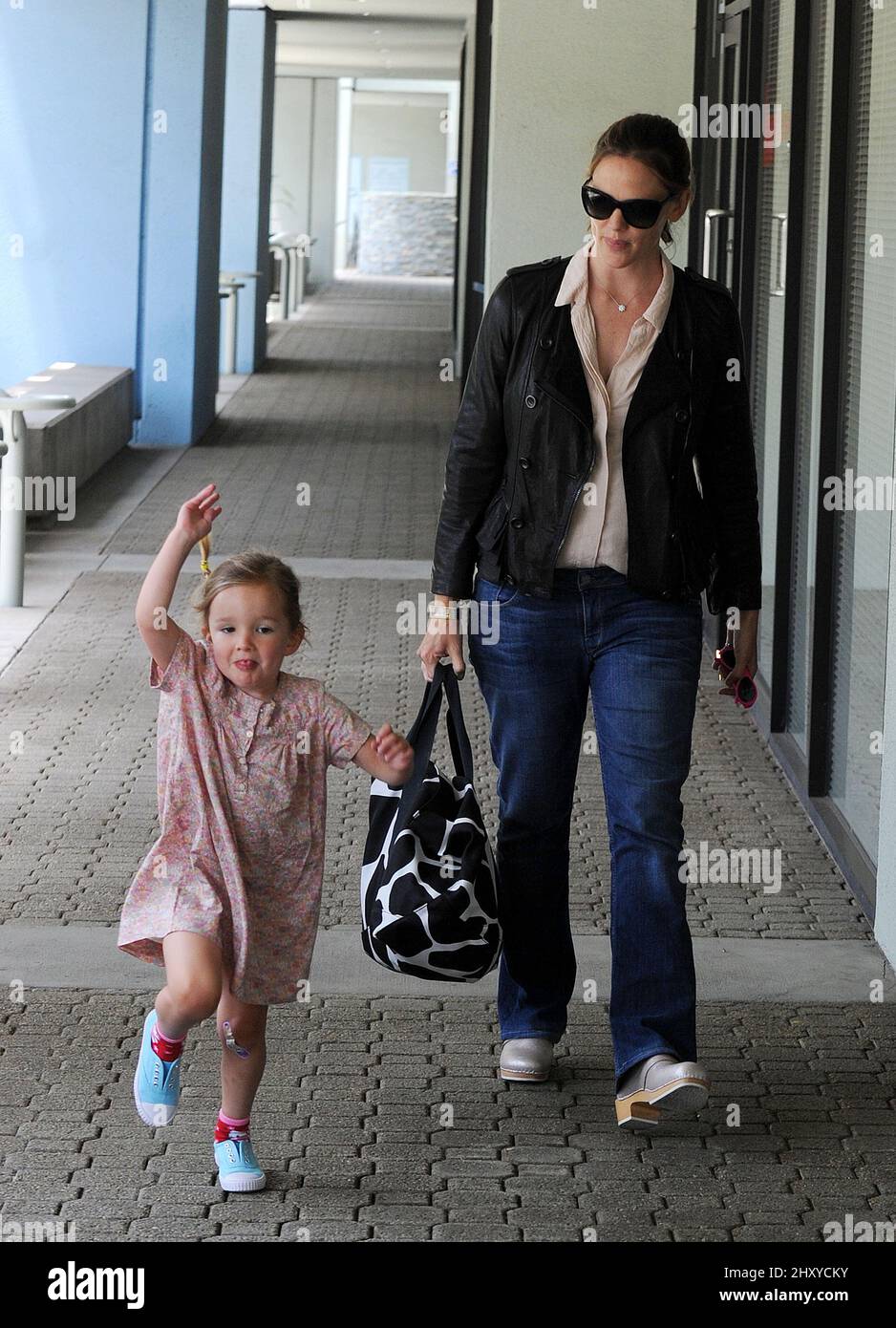 Jennifer Garner and daughter Seraphina are seen out and about in Los ...