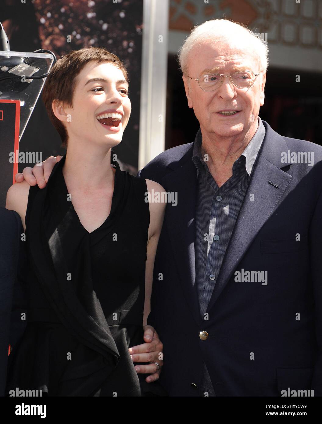Anne Hathaway And Michael Hathaway High Resolution Stock Photography ...