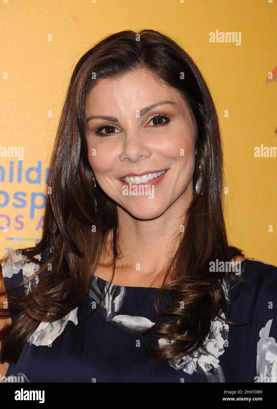 Heather Dubrow attends the premiere of "Dragons" presented by Ringling ...
