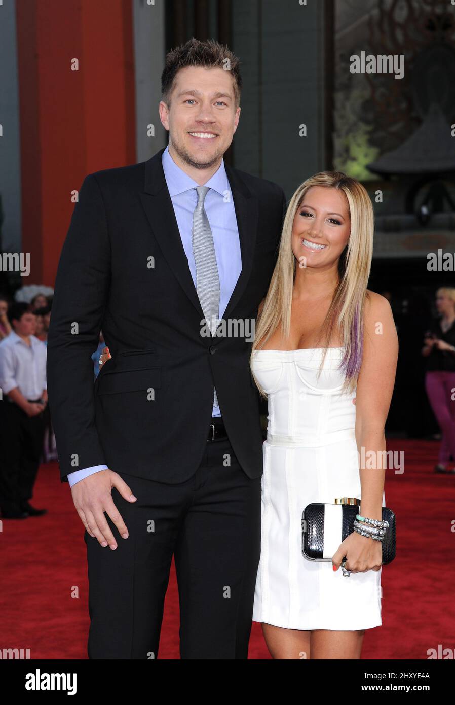 Scott Speer and Ashley Tisdale attends "Step Up Revolution" Los Angeles ...