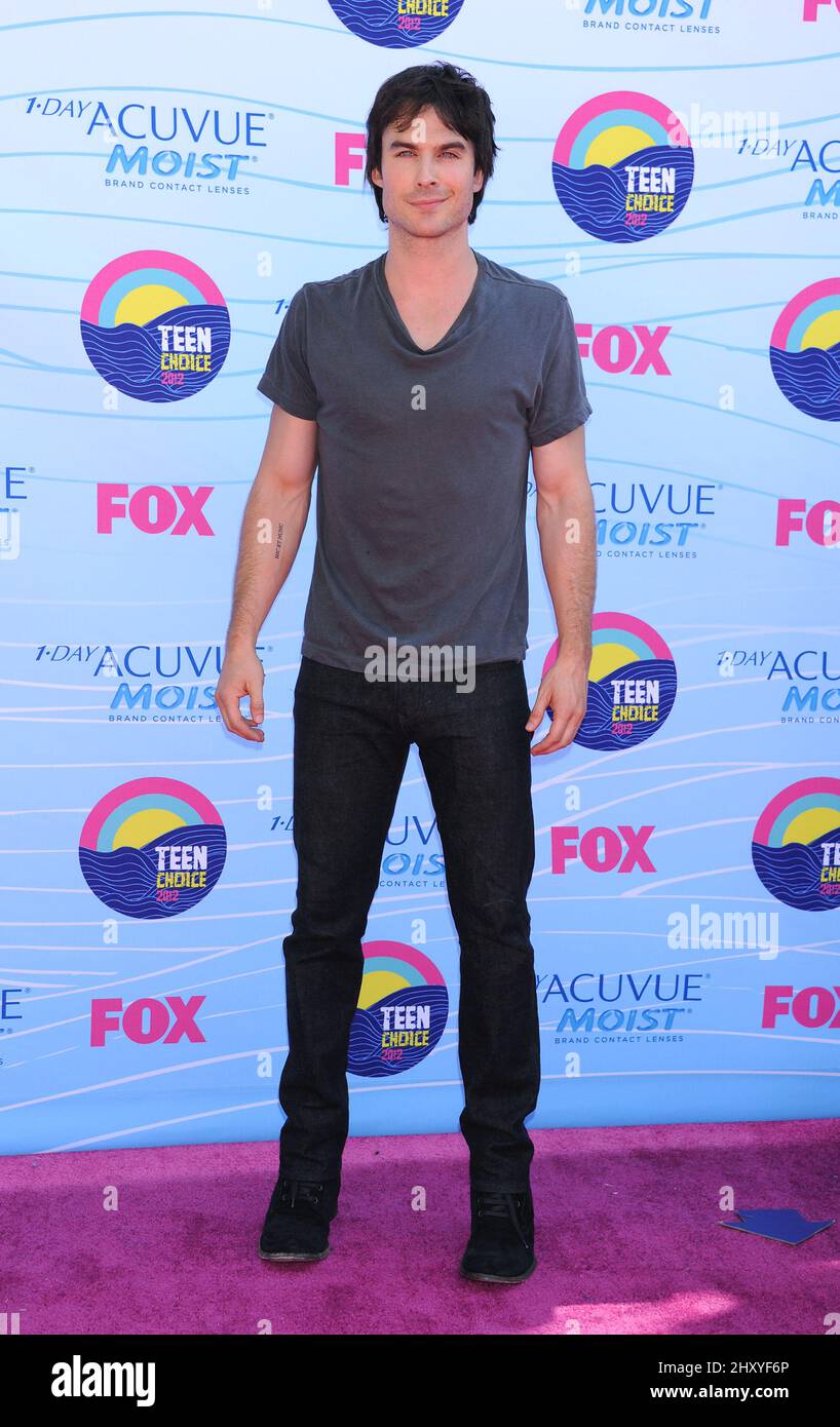 Ian Somerhalder at the 2012 Teen Choice Awards held at the Gibson ...