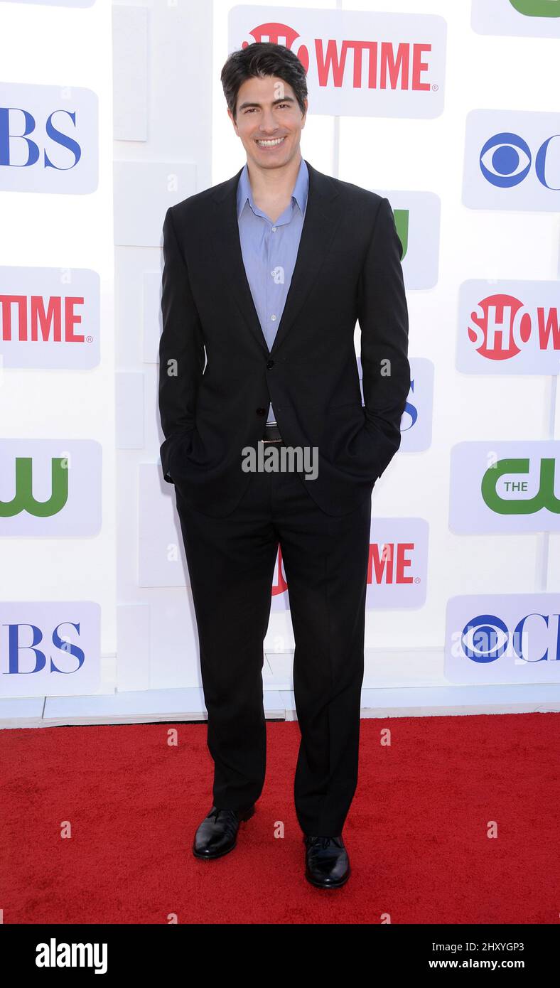 Brandon Routh attends the CBS, Showtime and The CW Summer 2012 TCA ...