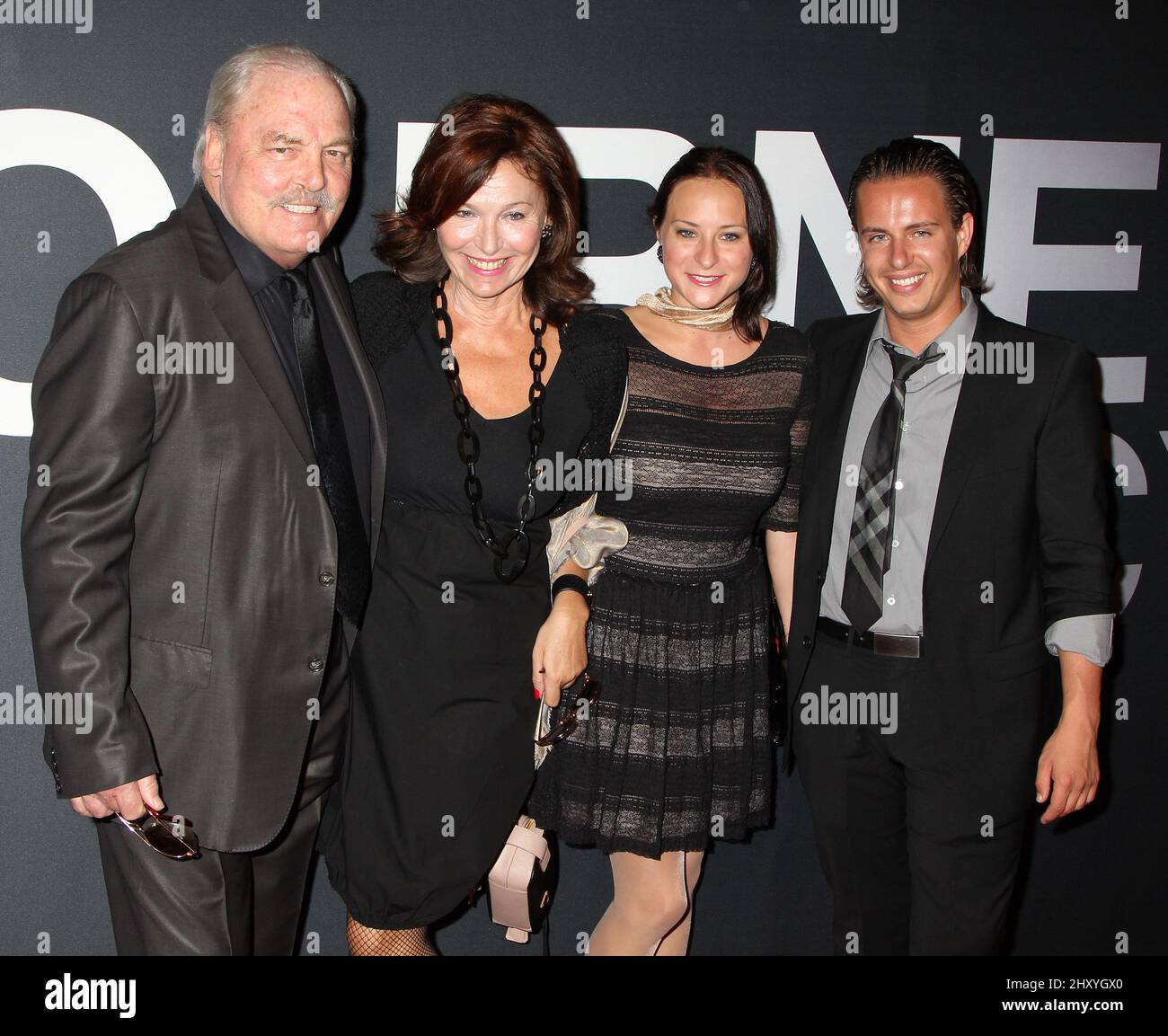 Stacy Keach and wife Malgosia Tomassi attends 'The Bourne Legacy' World ...