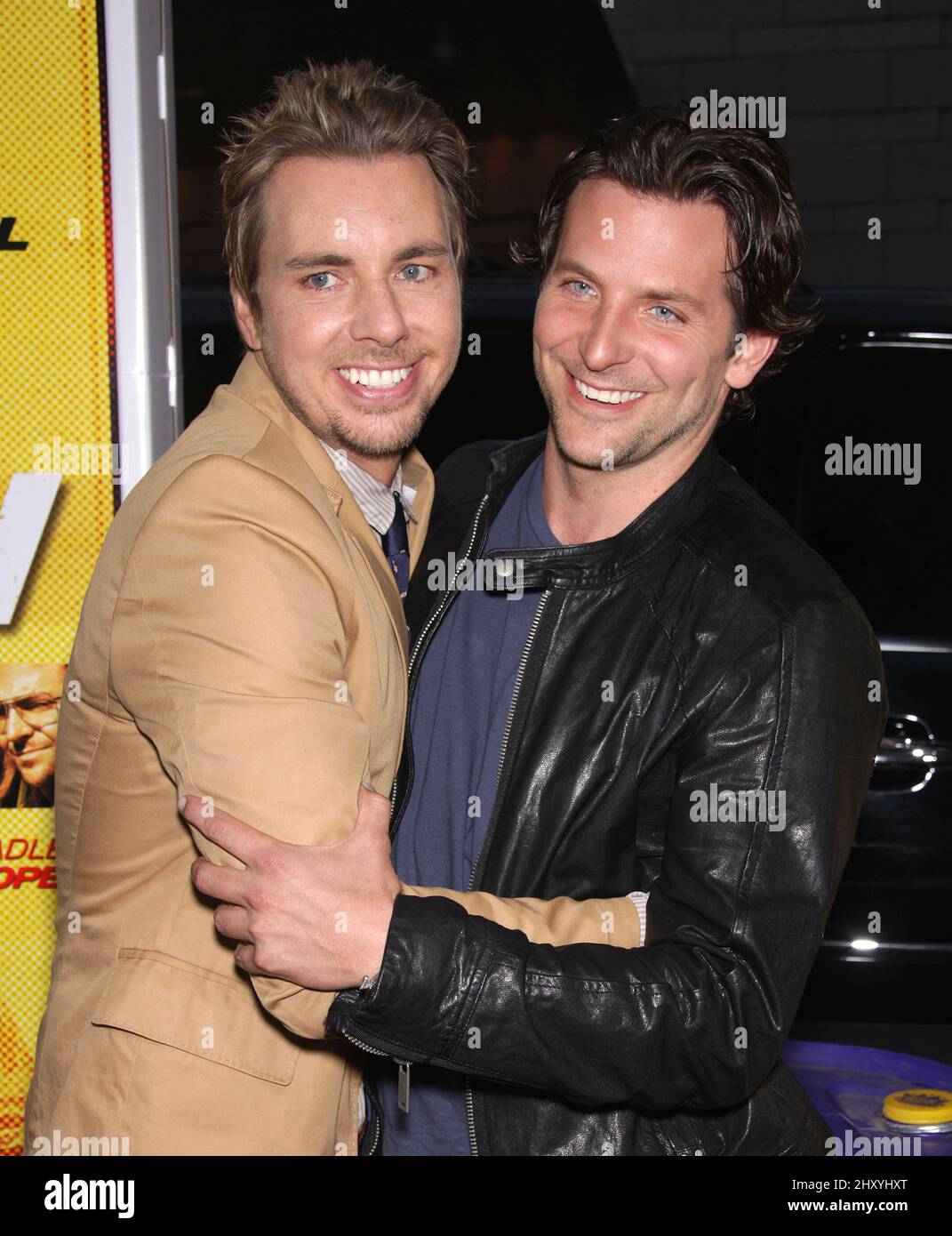Bradley Cooper & Dax Shepard attends the "Hit and Run" Los Angeles ...