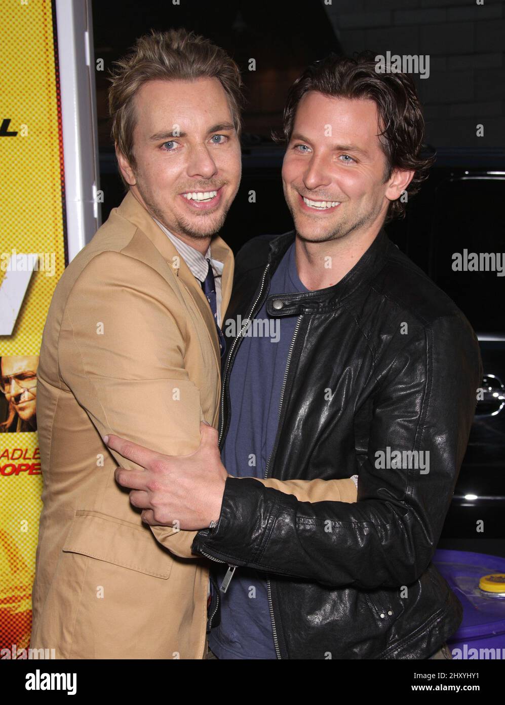 Bradley Cooper & Dax Shepard attends the "Hit and Run" Los Angeles ...