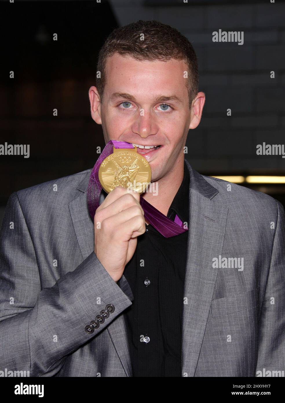 Tyler Clary attends the "Hit and Run" Los Angeles Premiere, Los Angeles ...