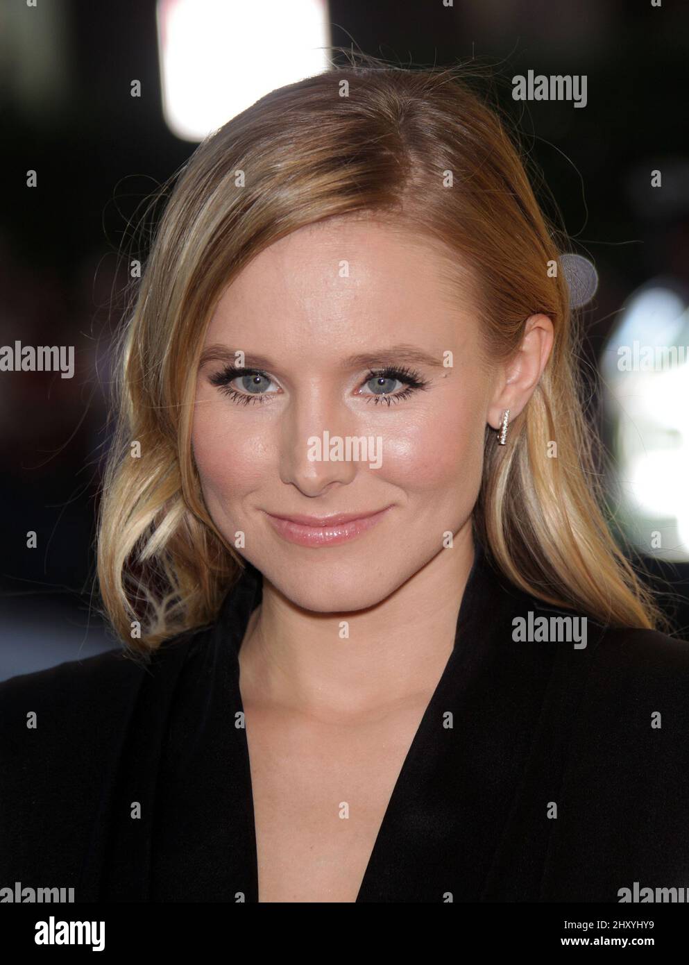 Kristen Bell attends the "Hit and Run" Los Angeles Premiere, Los ...