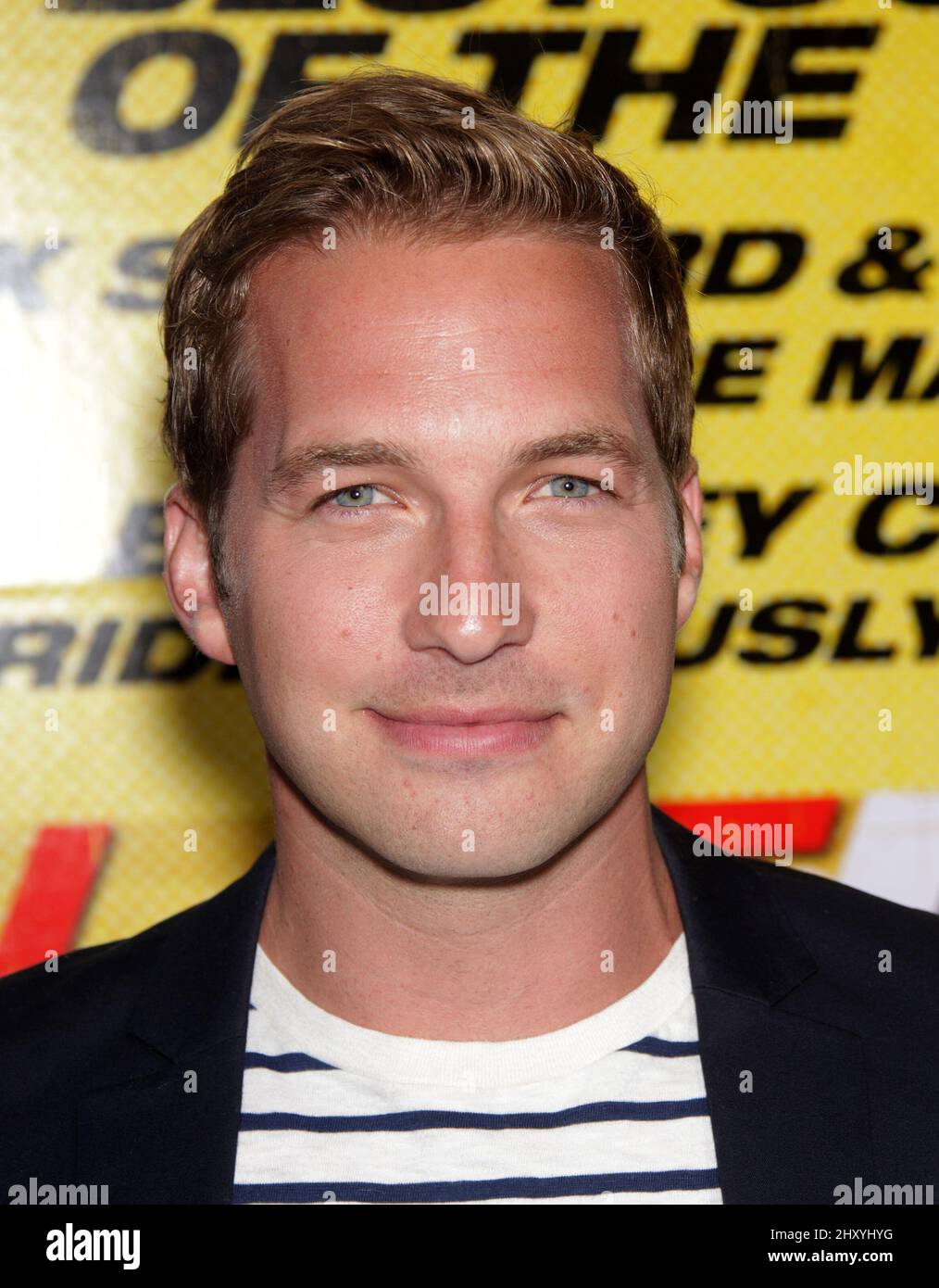 Ryan Hansen attends the "Hit and Run" Los Angeles Premiere, Los Angeles ...