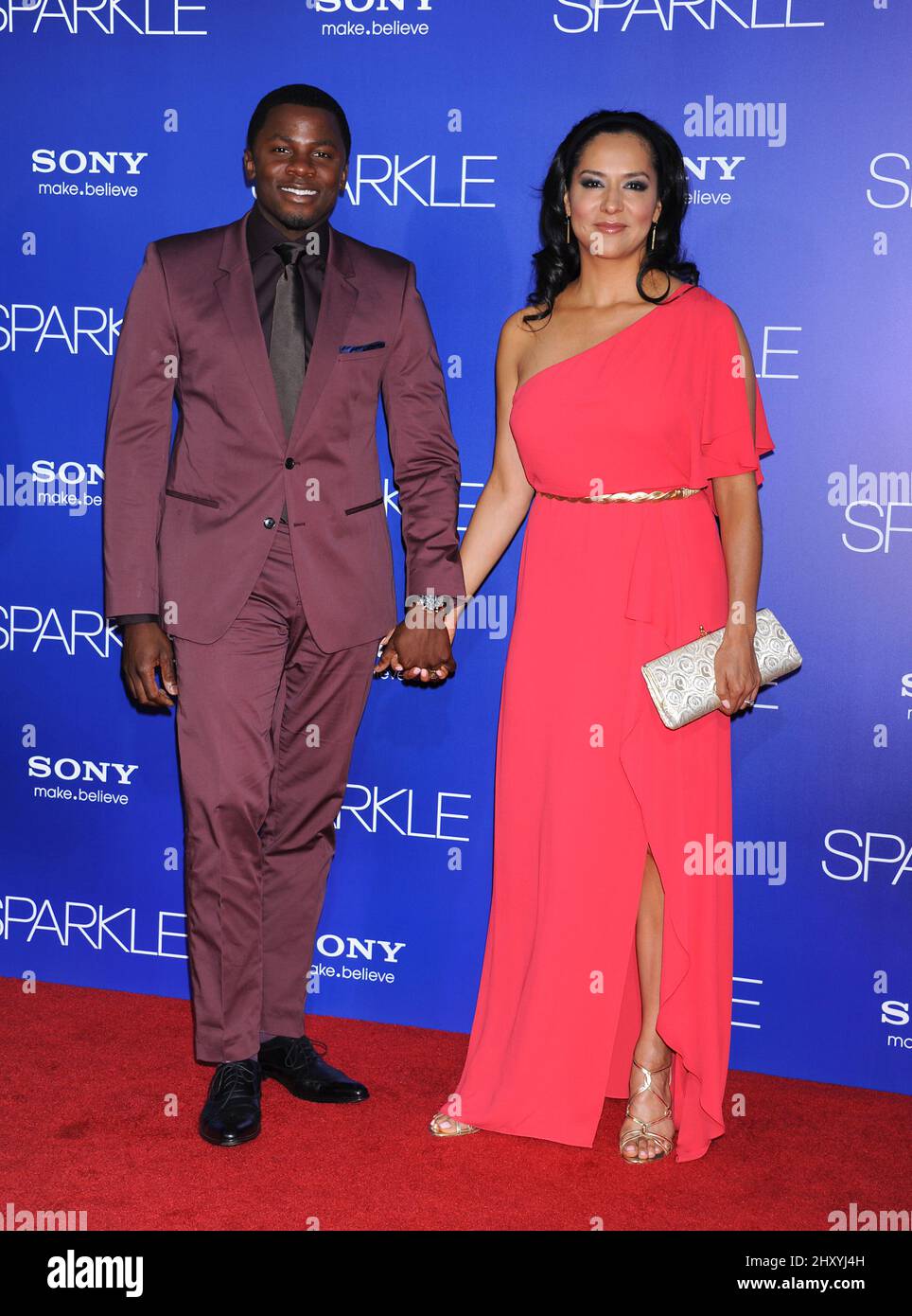 Derek luke with wife sophia hi-res stock photography and images - Alamy