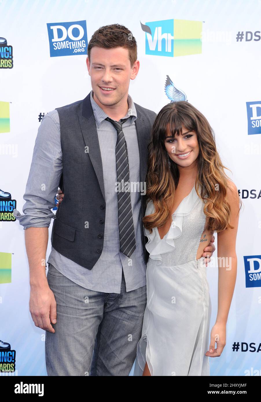 Cory monteith and lea michele hi-res stock photography and images - Alamy