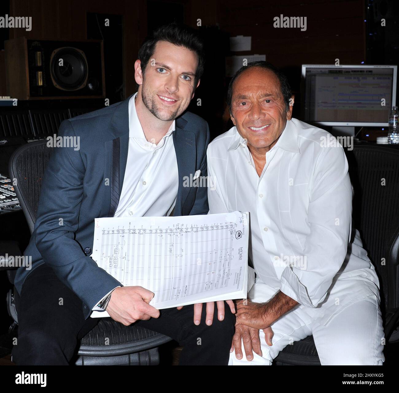 The Voice's Chris Mann and legendary crooner Paul Anka working on the ...