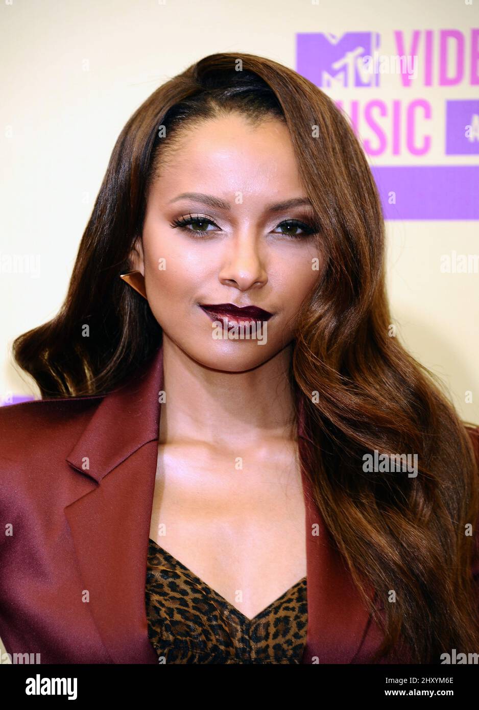 Kat Graham arriving at the 2012 MTV Video Music Awards at Staples ...