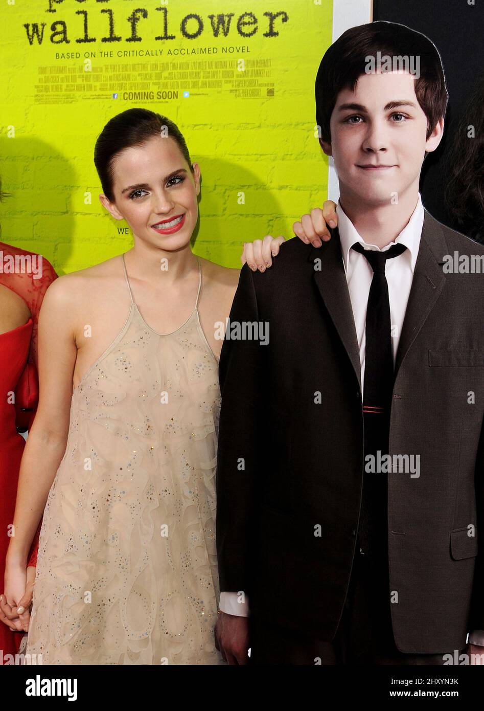 Emma Watson attends "The Perks Of Being A Wallflower" Los Angeles ...