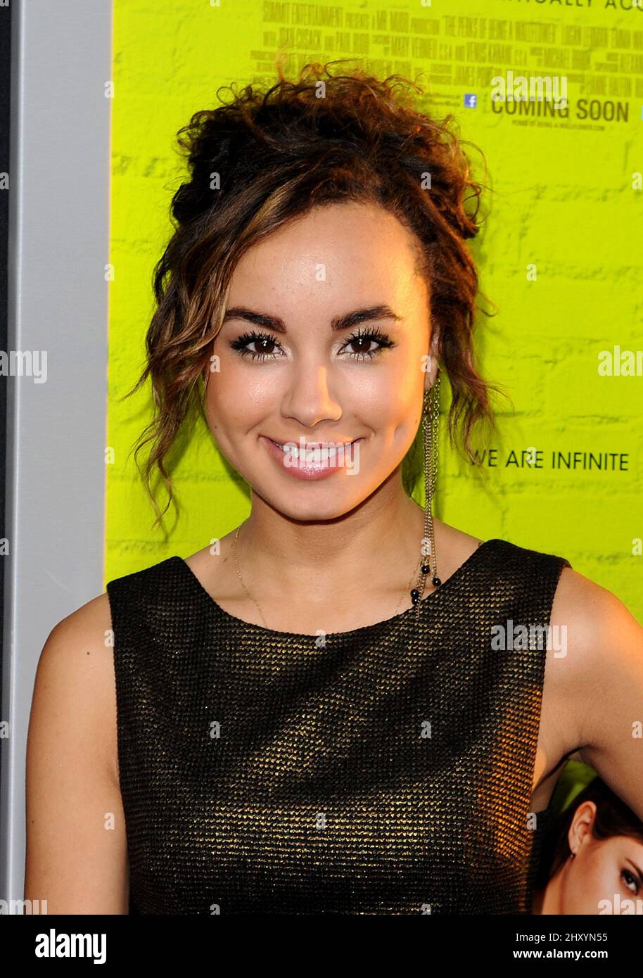 Savannah Jayde attends "The Perks Of Being A Wallflower" Los Angeles ...