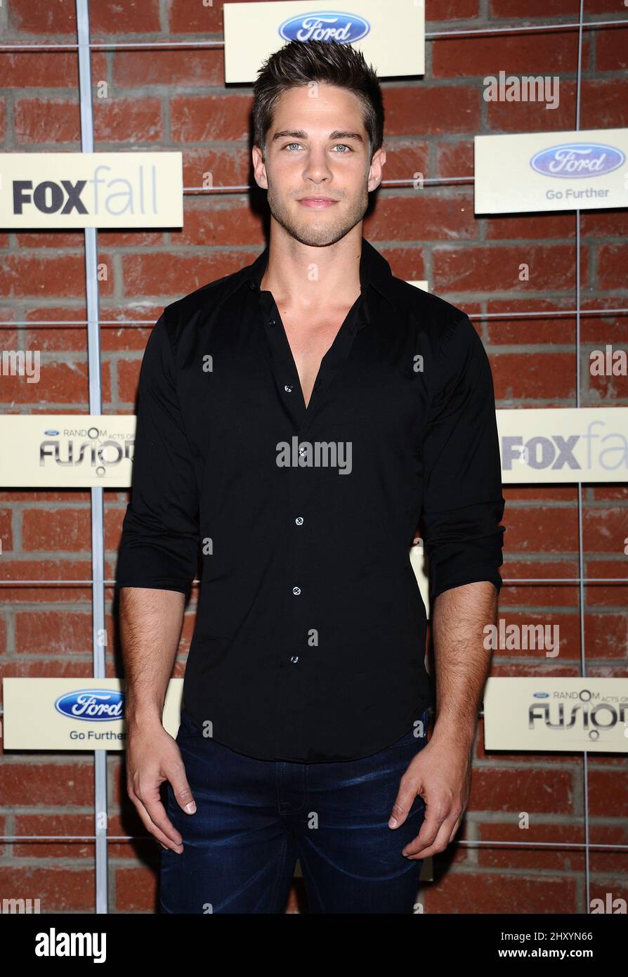 Dean Geyer attends the FOX Fall Eco-Casino Party held at The Bookbindery, Culver City ...