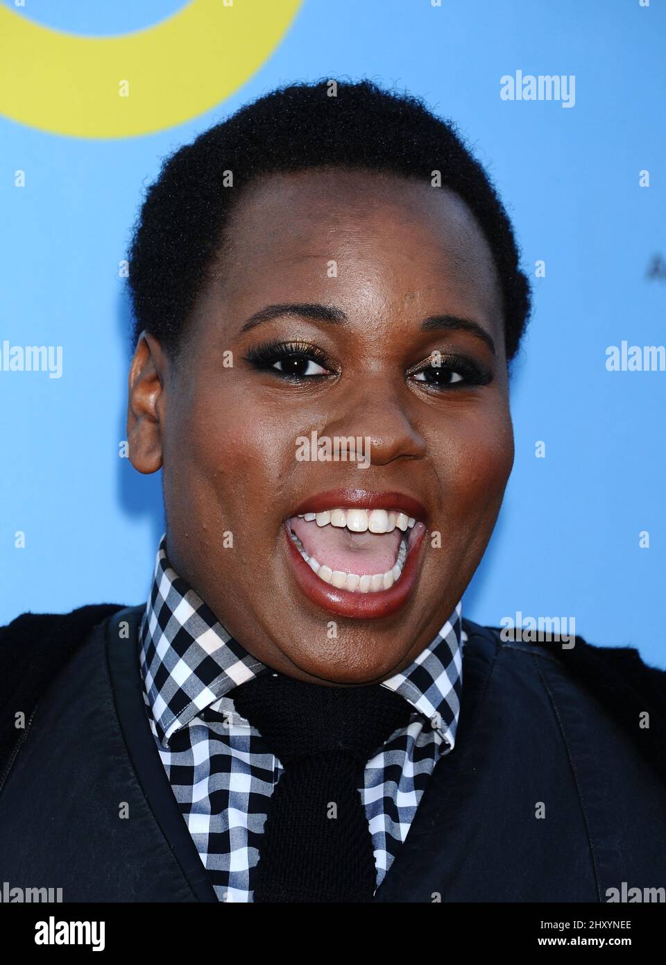 Alex Newell attending the "Glee" Season four premiere and reception ...