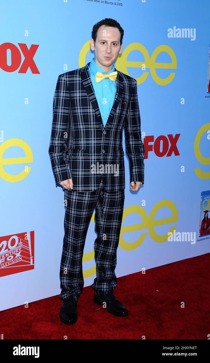 Josh Sussman attending the "Glee" Season four premiere and reception ...