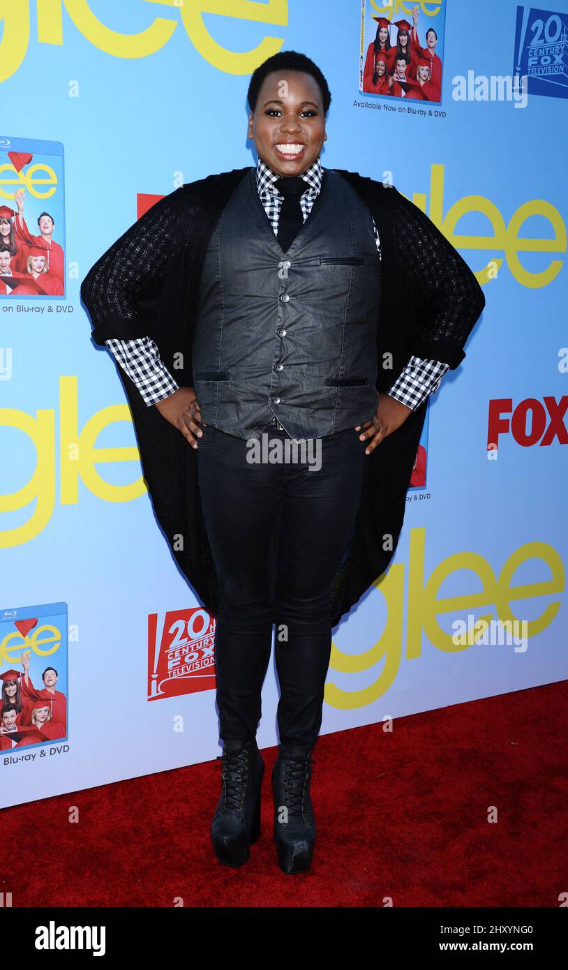 Alex Newell attending the "Glee" Season four premiere and reception ...