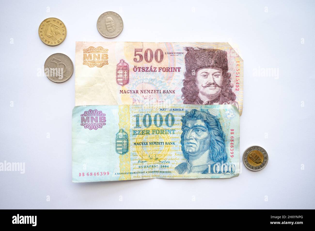 Hungarian bank notes hi-res stock photography and images - Alamy