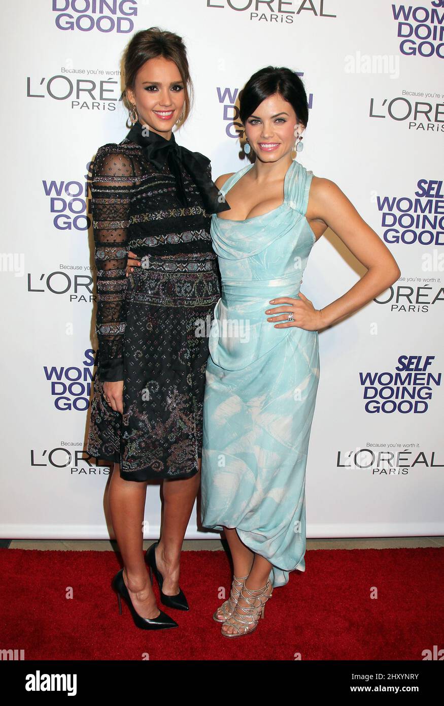 Jessica Alba and Jenna Dewan-Tatum attending SELF Magazine's 5th Annual ...