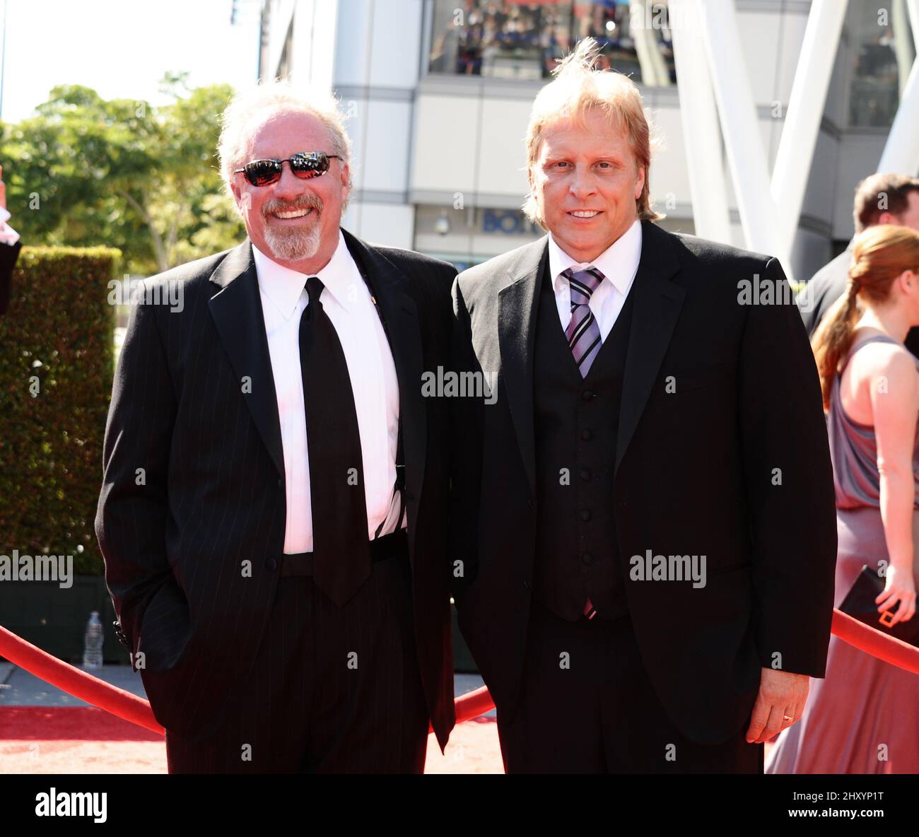 Thom Beers and Sig Hansen attends the 2012 Primetime Creative Arts Emmy ...